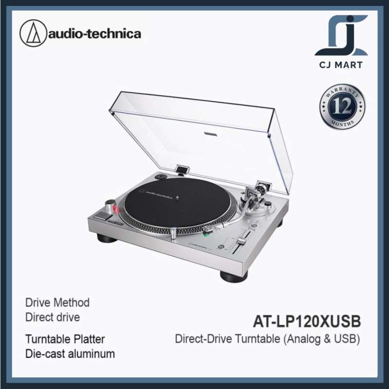 Promo Audio-technica At-lp120xusb Direct-drive Turntable (analog & Usb ...