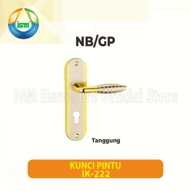 Jual Kunci Pintu Handle Set Igm Ik-222 - Nb/gp M Di Seller Igm Hardware - Bambankerep-2, Kota ...