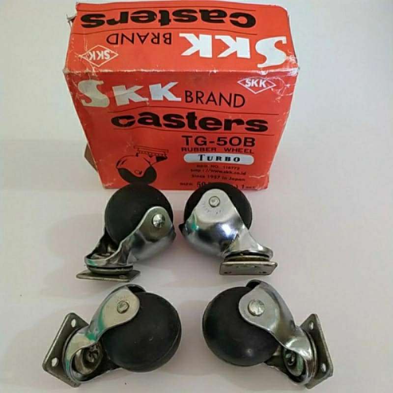 Promo Roda kursi sofa/Roda Spring Bed/Roda karet Casters SKK TG-50B per set Diskon 13% di Seller ...