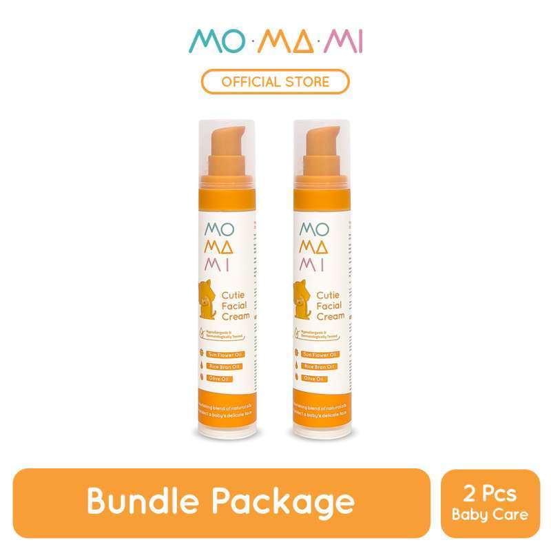 Promo Momami Bundle Cutie Facial Cream 2 Pack Diskon 15% Di Seller ...