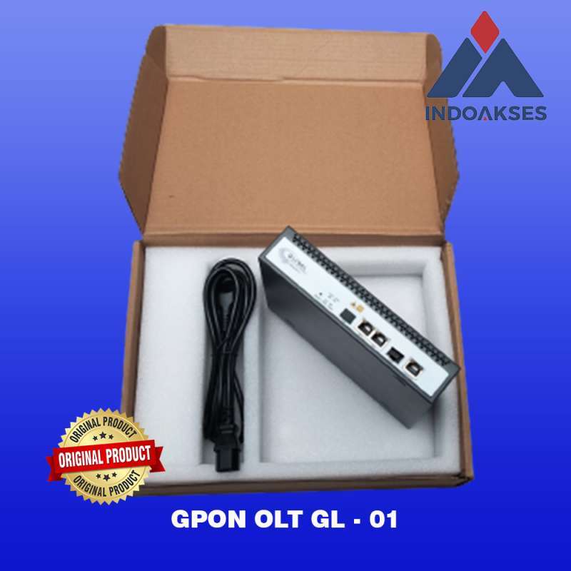 Jual GPON OLT GLOBAL 1 Port UPLINK 10GE, SFP 8DB Power AC DC 12 VOLT GL ...