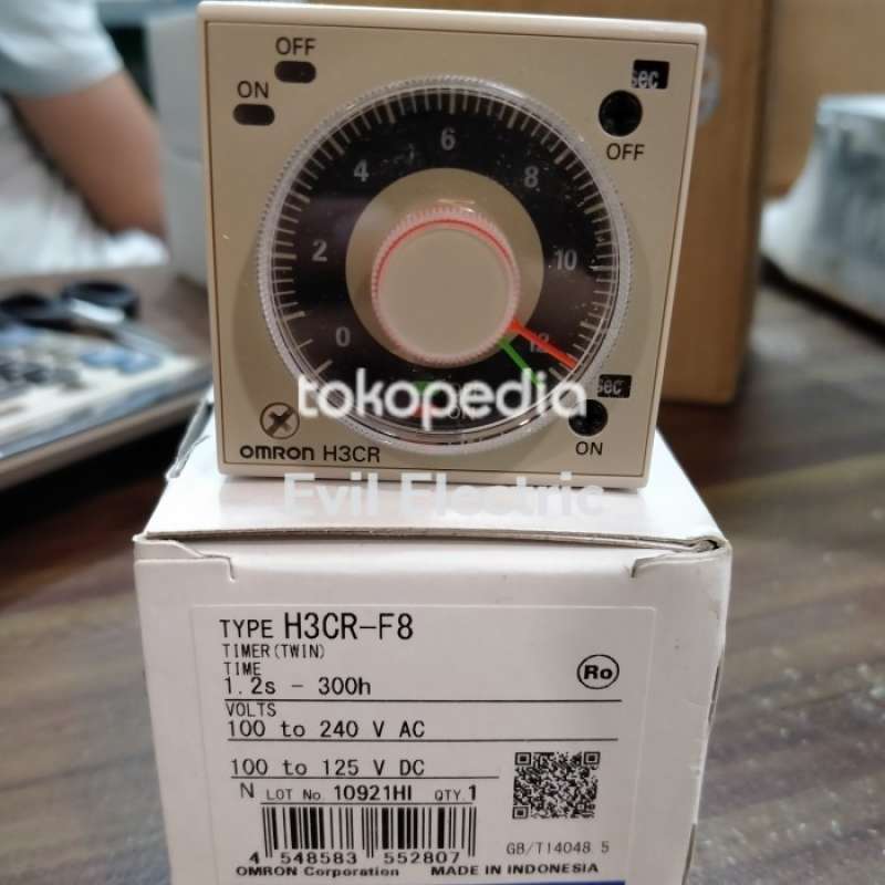 Promo Timer Omron H3cr F8 220v Original Omron Diskon 23 Di Seller