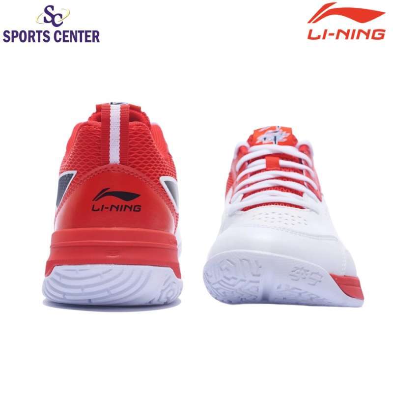 Jual New Sepatu Badminton Lining Blade Lite Ayzt005 White / Fire Red ...