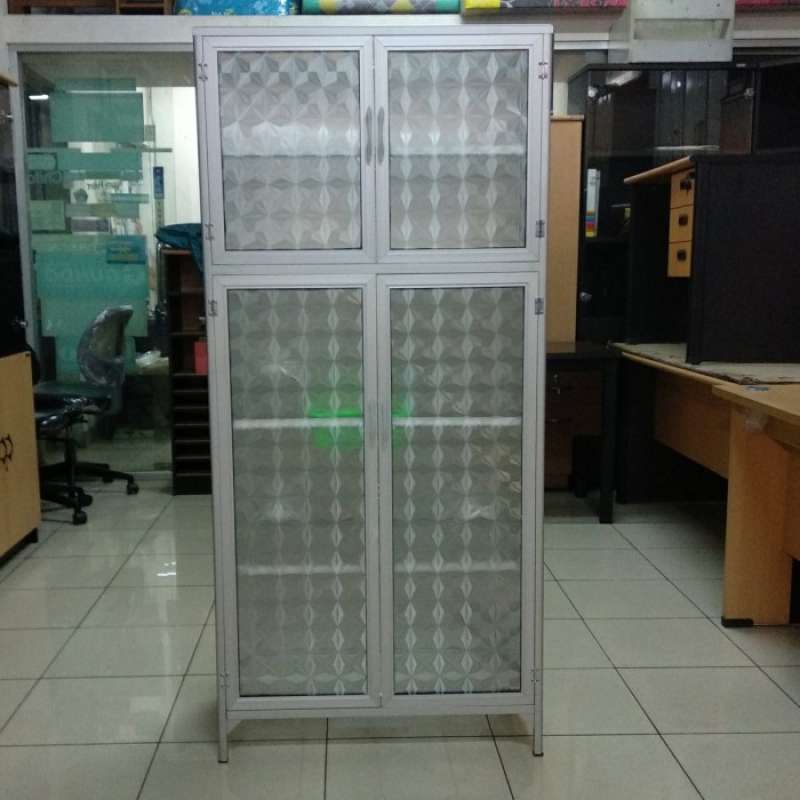 Jual Lemari Piring Dua Pintu, Rak Piring Aluminium 2 Pintu, Lemari ...