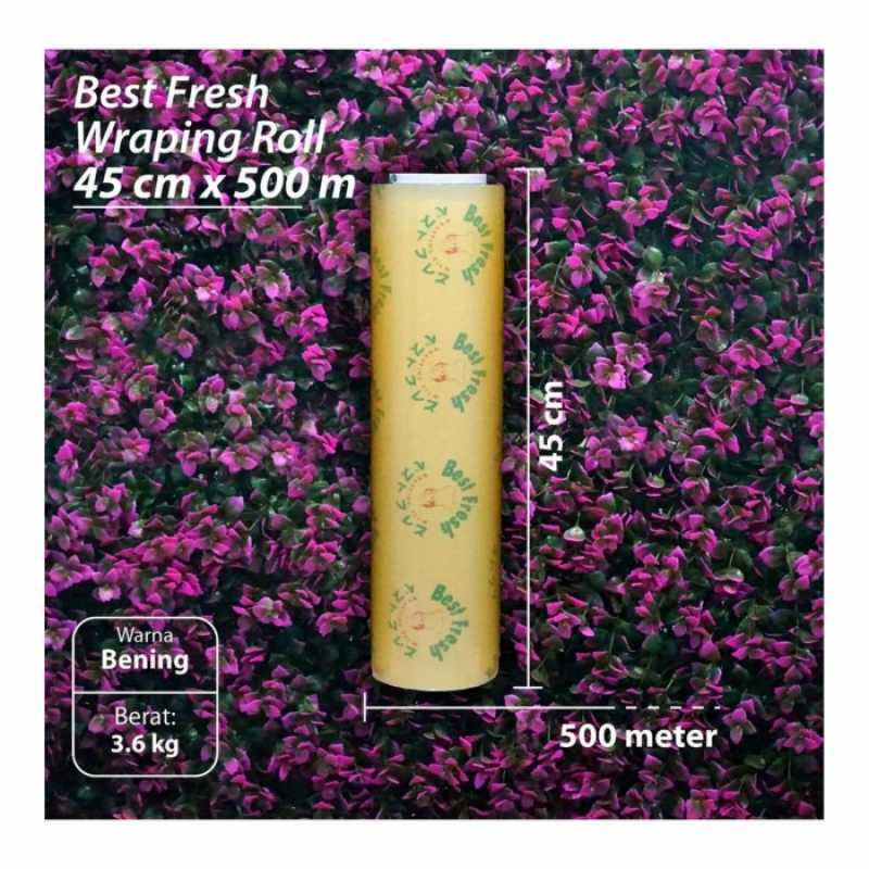 Promo Plastic Wrapping Roll 45Cm X 500M 45 Cm X 500 Meter Wrap Film ...