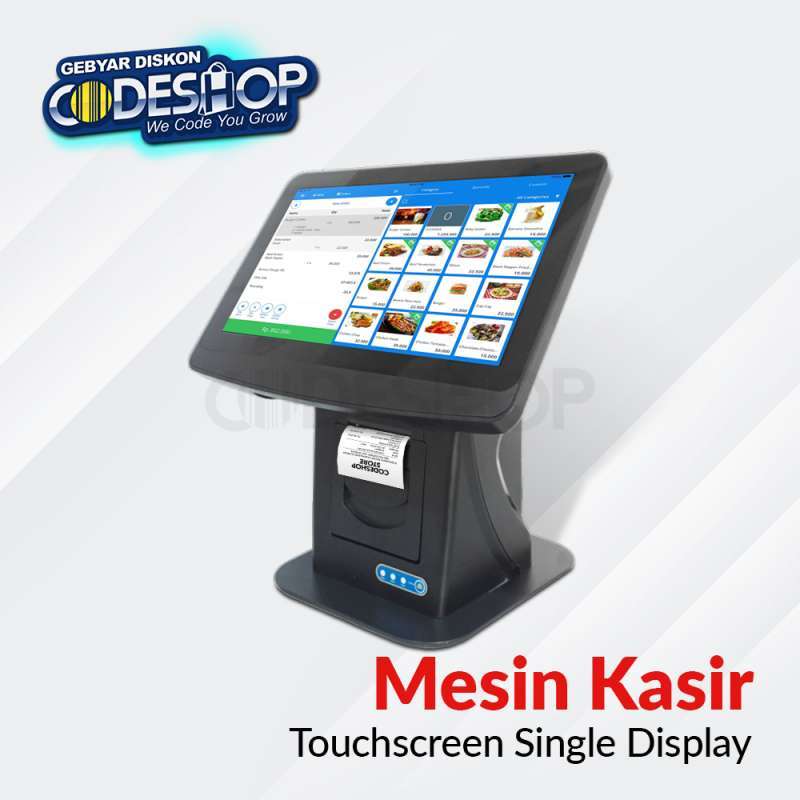 Jual Kassen XA-921 Mesin Kasir All in One POS System Android Touchscreen Printer Thermal 58mm di ...