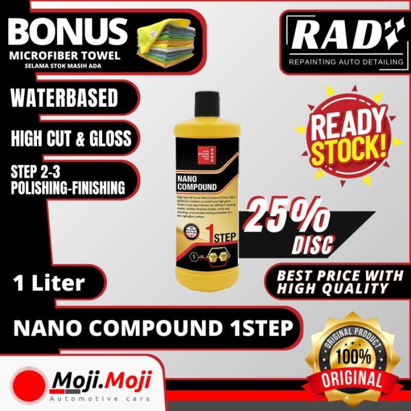 Promo Moji Moji Nano Compound 1 Step 1L Polishing And Finishing ...