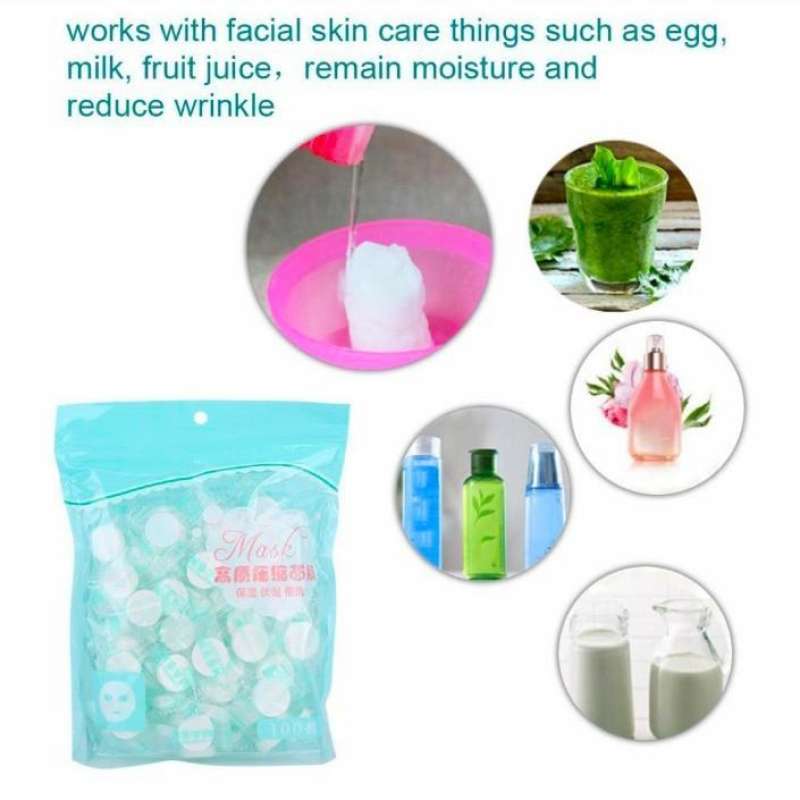 Jual Diy Compressed Mask Kertas Kompres Wajah Mask Sheet Paper Tisu ...