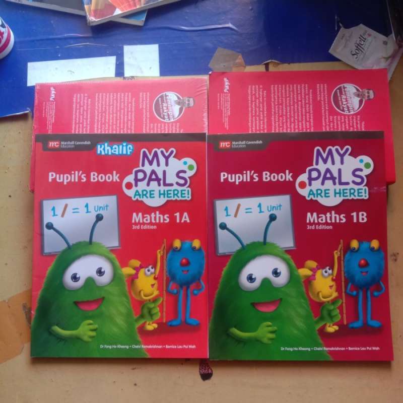 Jual My Pals Are Here Maths 1a, 1b / Pupil's Book, 1a, 1b/thn 2020, Asli. Di Seller Zenoo Store ...