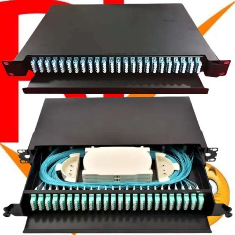 Promo OTB FO 96c Adapter Ptail LC RackMount Optical Terminal Box 96 Core Diskon 23% di Seller ...