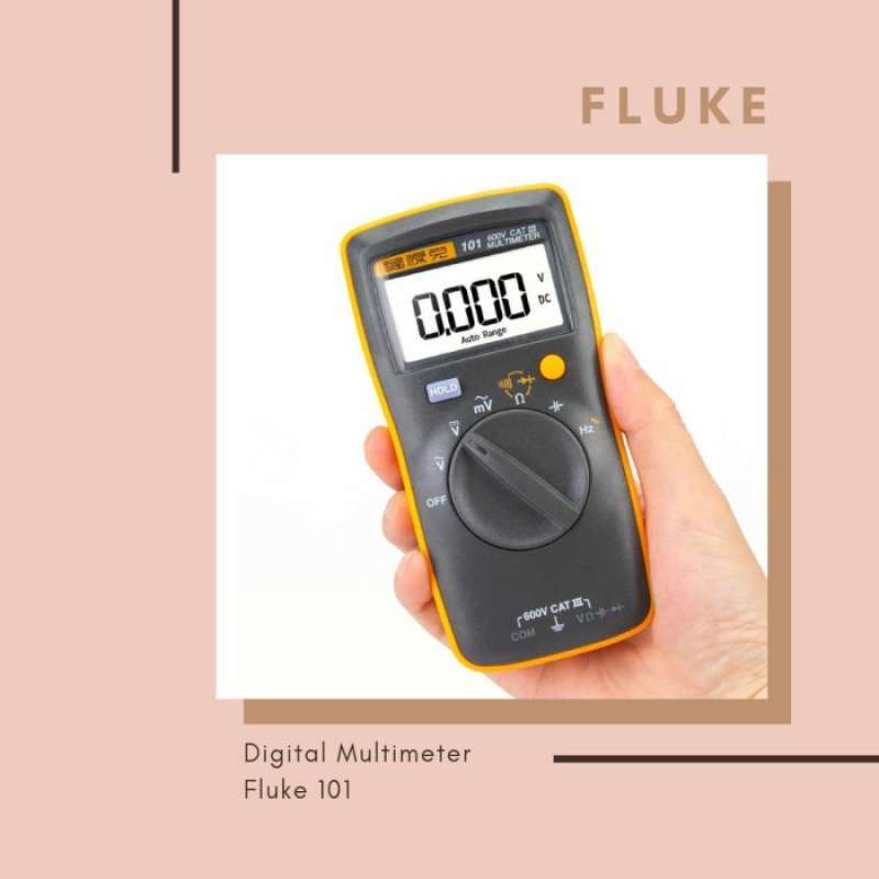 Promo Alat Ukur / Digital Multimeter Fluke 101 - Original Diskon 23% di ...