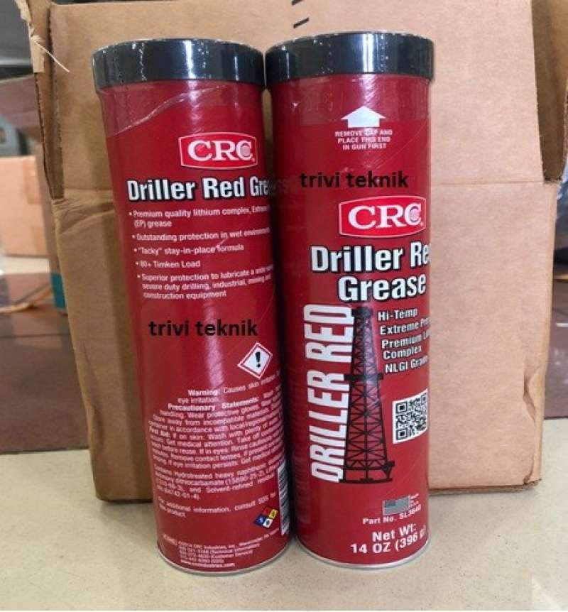Promo crc driller red grease extreme pressure high temp sl3640,pelumas ...