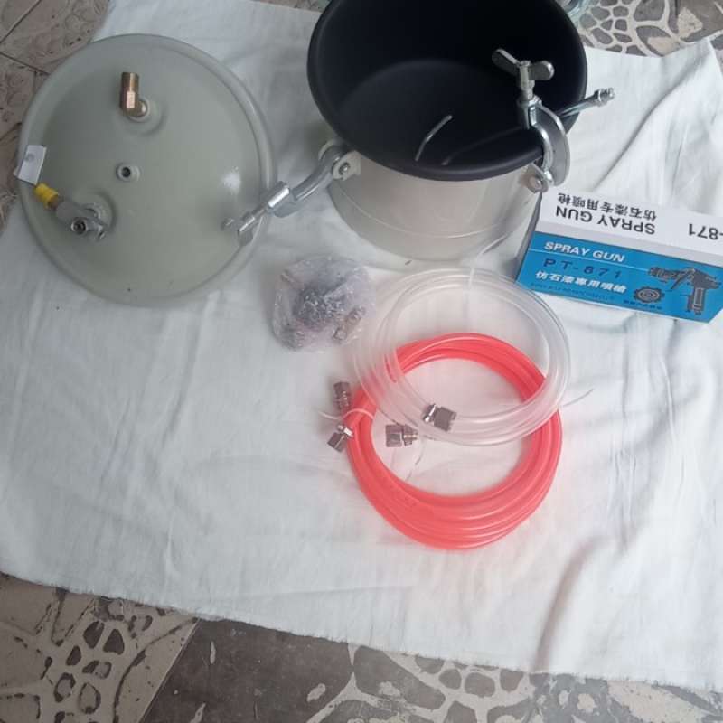 Promo Alat Pengaduk Cat - Paint Tank PT-5L Paint Pot Pressure Tank 5 ...