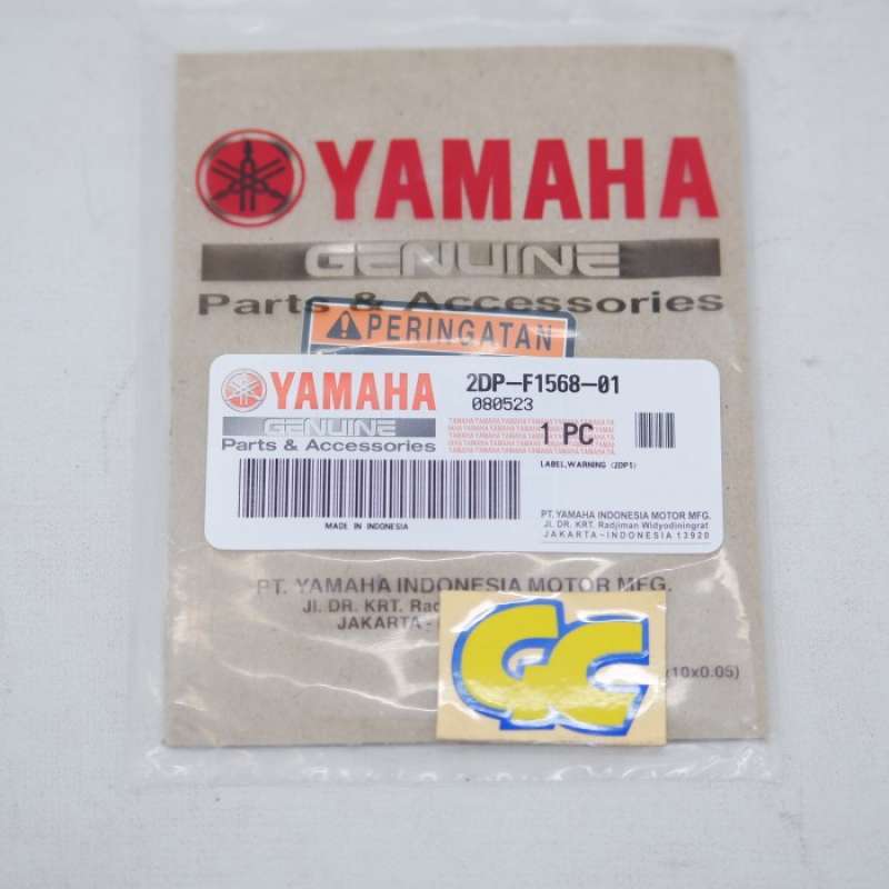 Jual Sticker Warning Box Nmax Original Yamaha di Seller YAMAHA GERBANG ...