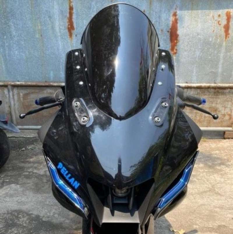 Promo windshield all new yamaha r15 v4 visor yamaha r15 flyscreen ...