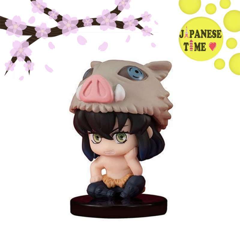 Promo BANDAI Gashapon Kimetsu no Yaiba Suwarasetai 1 Gacha - Inosuke ...