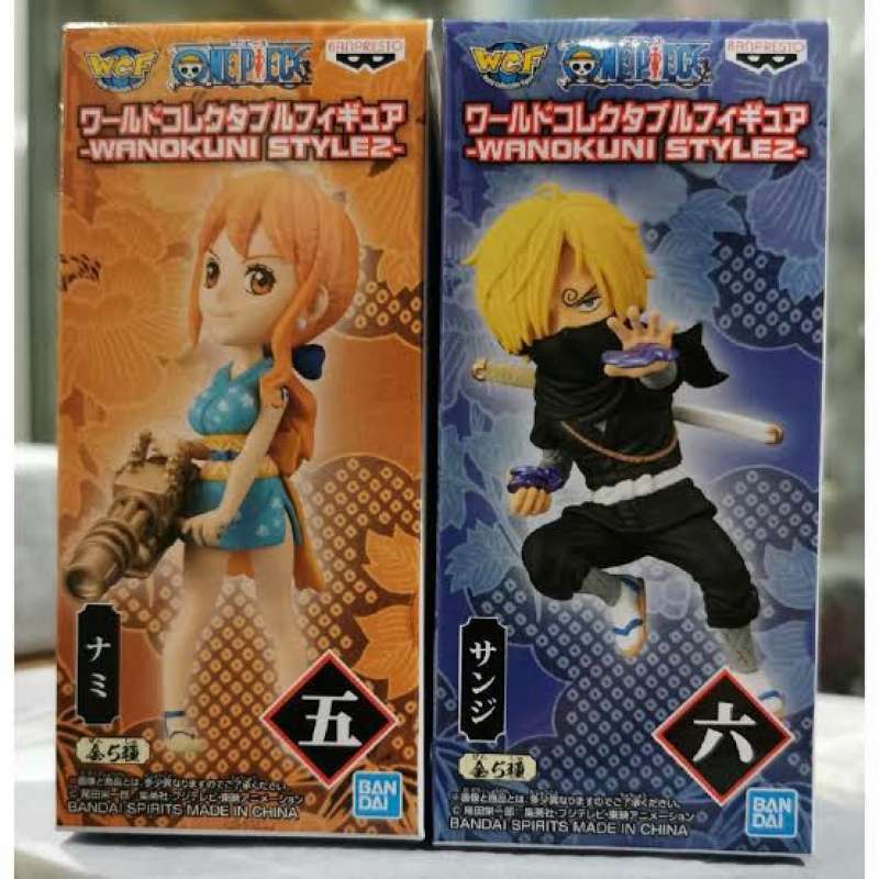 Jual Action Figure One Piece Sanji Nami Di Seller Kalibra Store ...