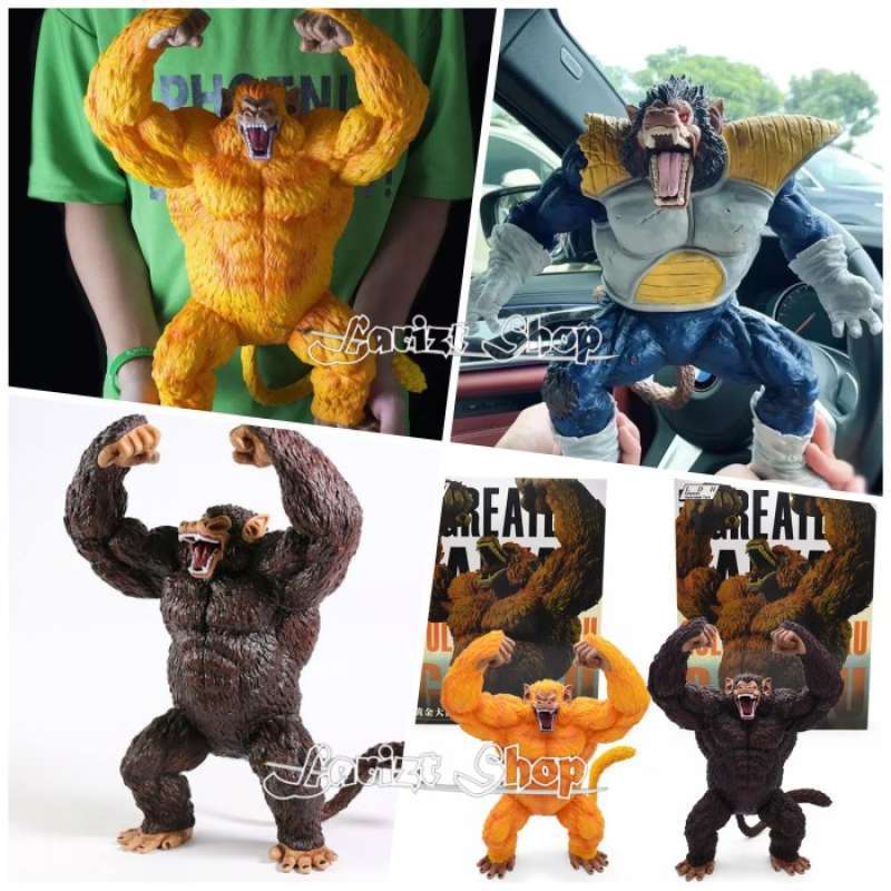 Jual Dragon Ball Z Big Great Ape Oozaru Saiyan Son Goku Vegeta Figure ...
