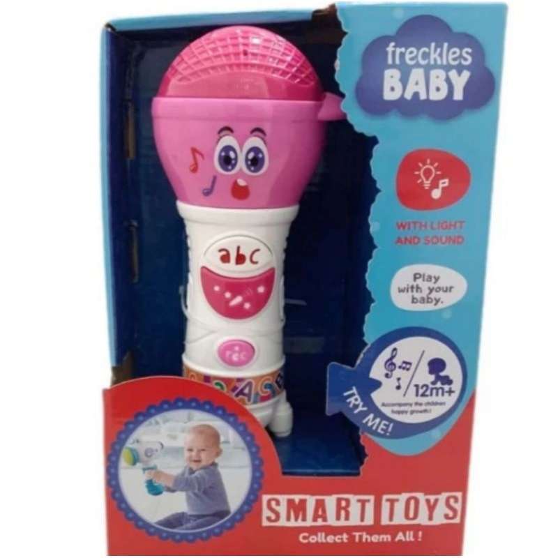 Jual Freckles Baby - Microphone Light & Sound - 12m+ - Biru Di Seller ...