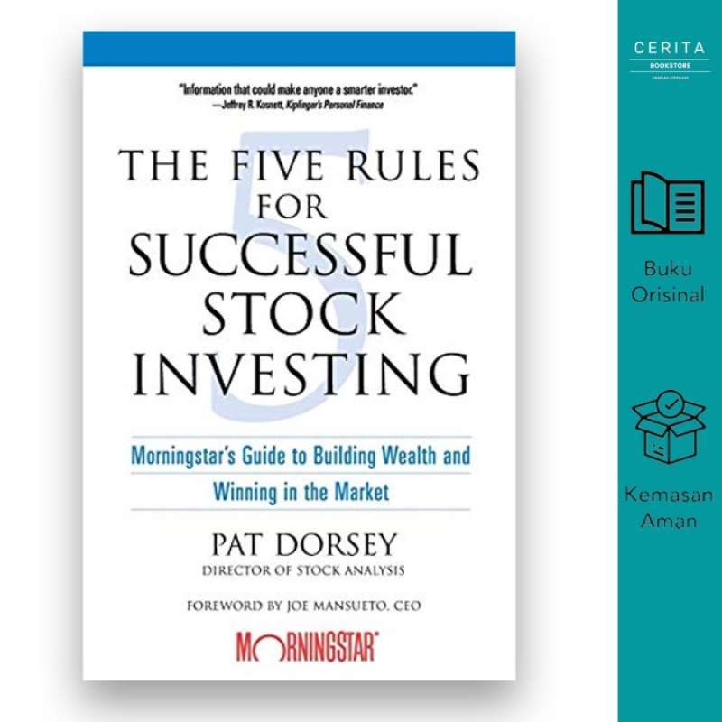 Jual The Five Rules For Successful Stock Investing : Morningstar'S ...