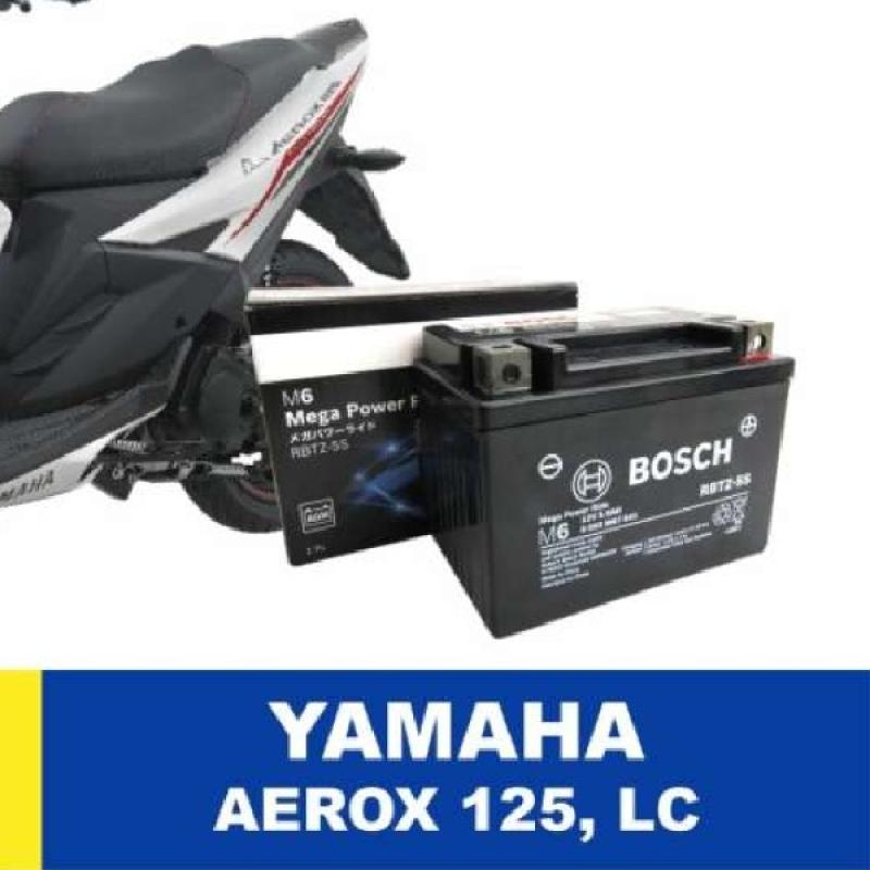 Promo Accu Aki Motor Yamaha Aerox 125 Lc Original Bosch Diskon 17% Di ...