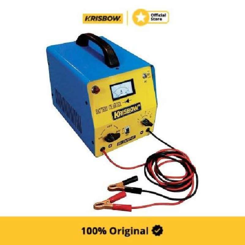 Jual Krisbow Battery Charger Aki Mobil 30A 12V/24V Erbc30 di Seller ...