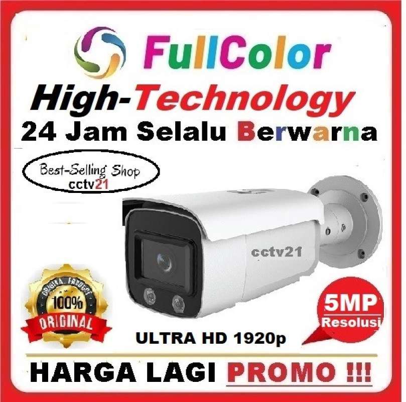 Promo Camera ColorVu Outdoor HighTechnology Orginal 5MP 24 Jam Full ...