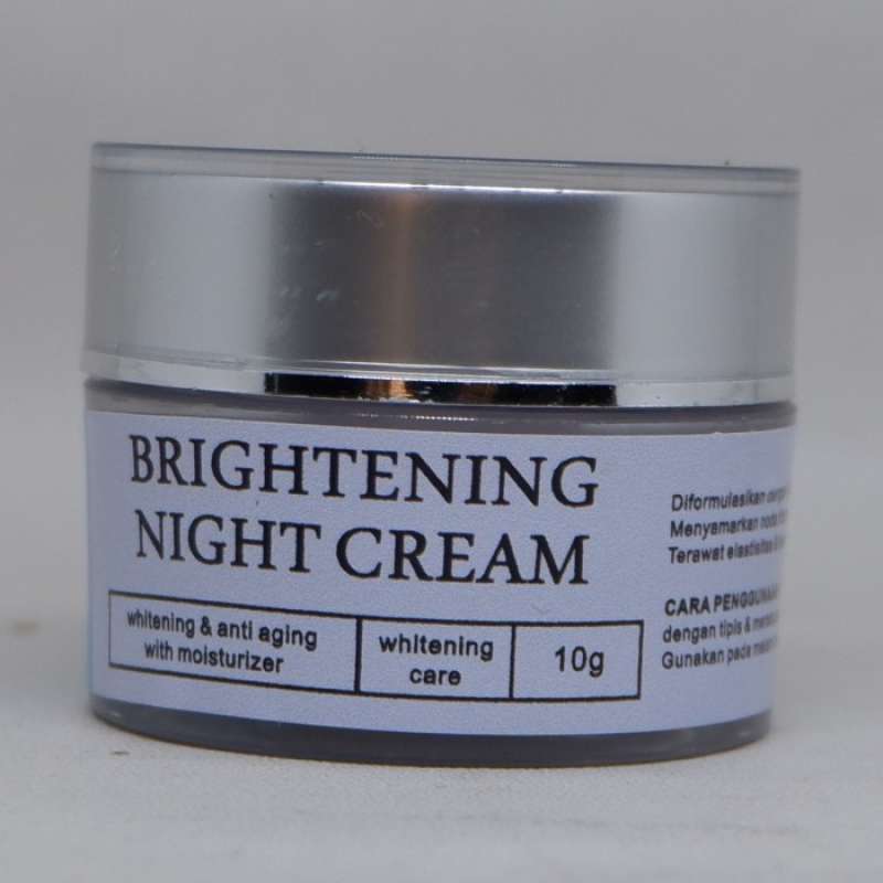 Promo Brightening Night Cream Benings Skincare by Dr Oky (Benings ...