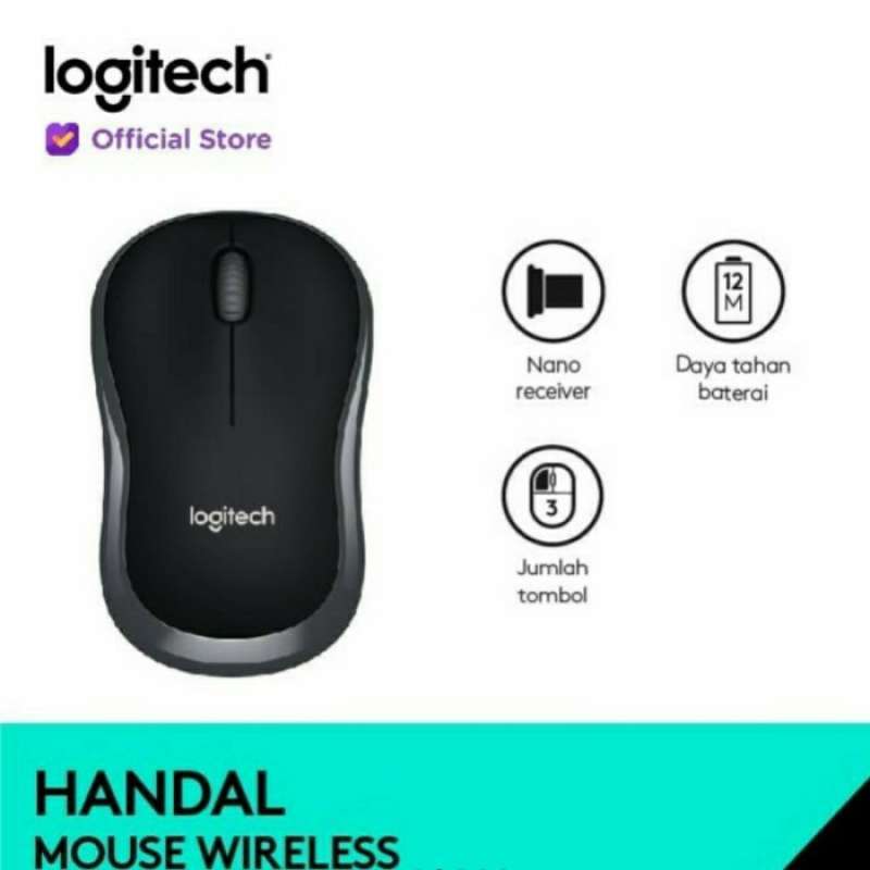 Jual Logitech B175 Mouse wireless untuk Windows MAC LINUX ChromeOS ...