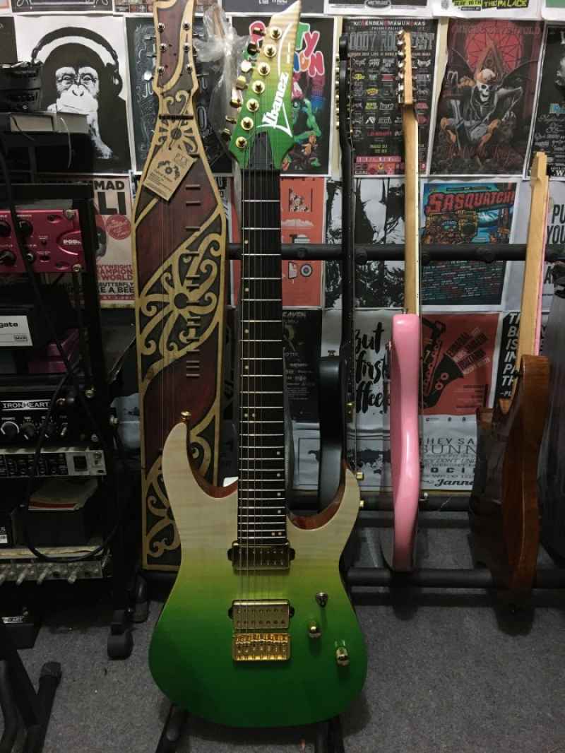Jual Gitar Elektrik Ibanez RGD 7 String - Transparent Green Gradation ...