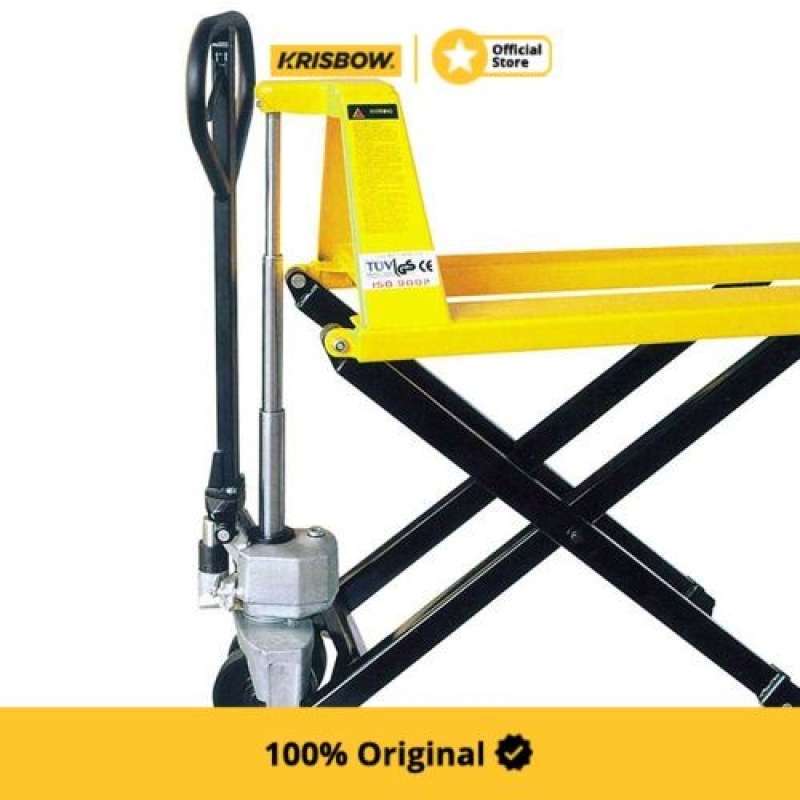 Promo Krisbow Hand Pallet High Lift Tinggi 1 Ton Diskon 15% Di Seller ...