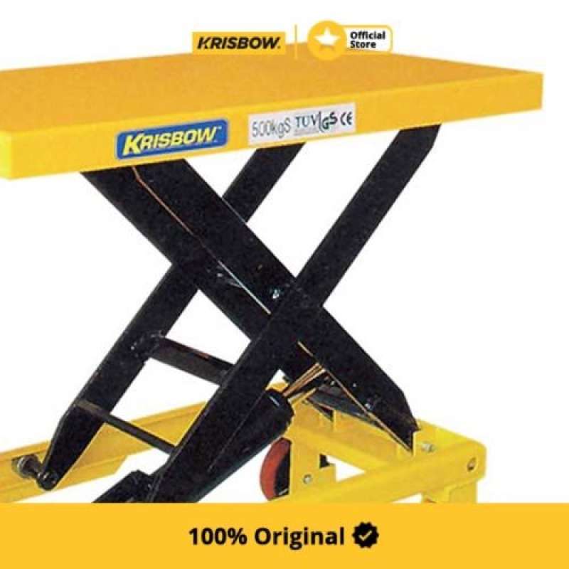Promo Krisbow Hydraulic Scissor Lift 130 Cm X 350 Kg Diskon 15% Di ...