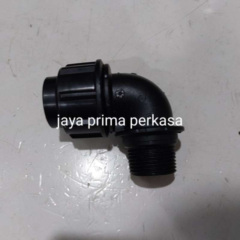 Promo Male Thread Elbow Hdpe Drat 75mm x 21/2 inch / Elbow Drat Luar ...