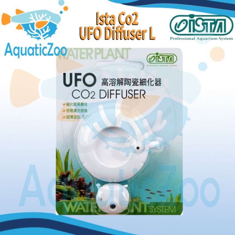 Promo Ista Ufo Co2 Diffuser L - Aquascape Tools - Ista Diffuser Ufo ...