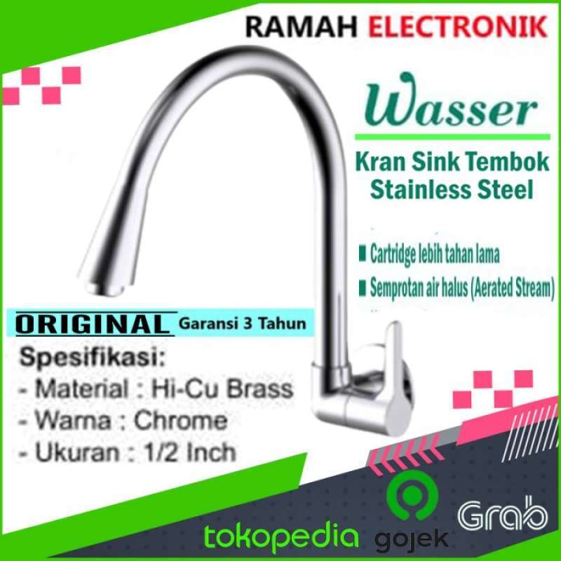 Jual Wasser Keran Tembok Tlx-040 Keran Air Sink Kran Bak Cuci Piring ...