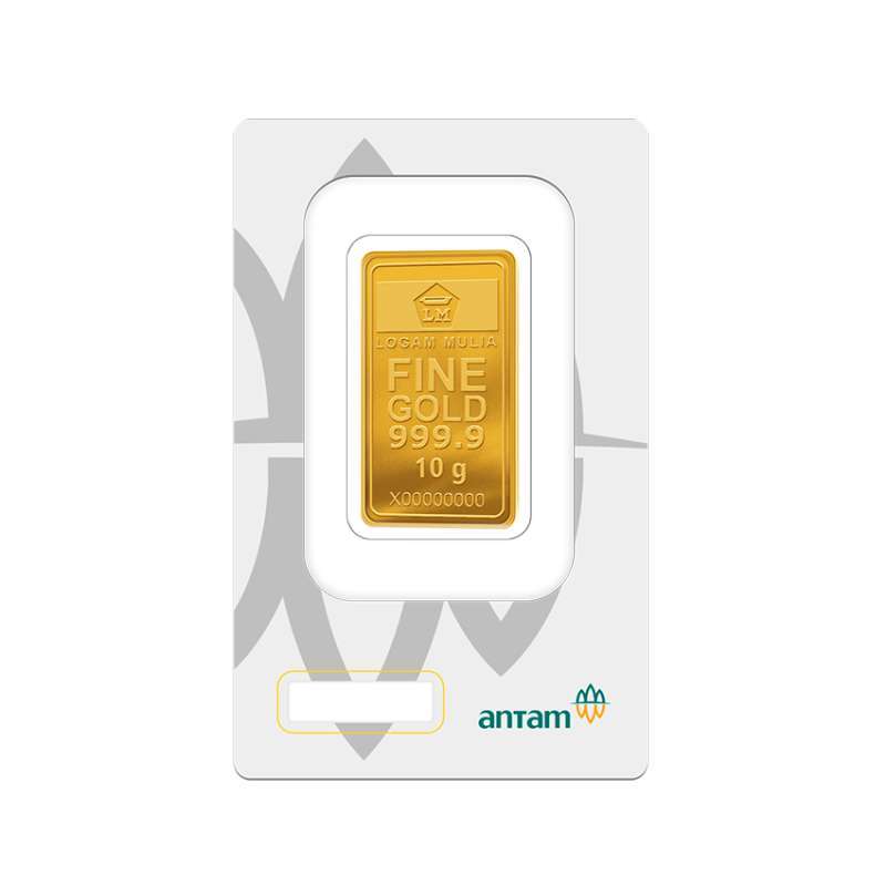 Jual Emas Antam 10 gr Sertifikat Press Certieye di Seller IndoGold ...