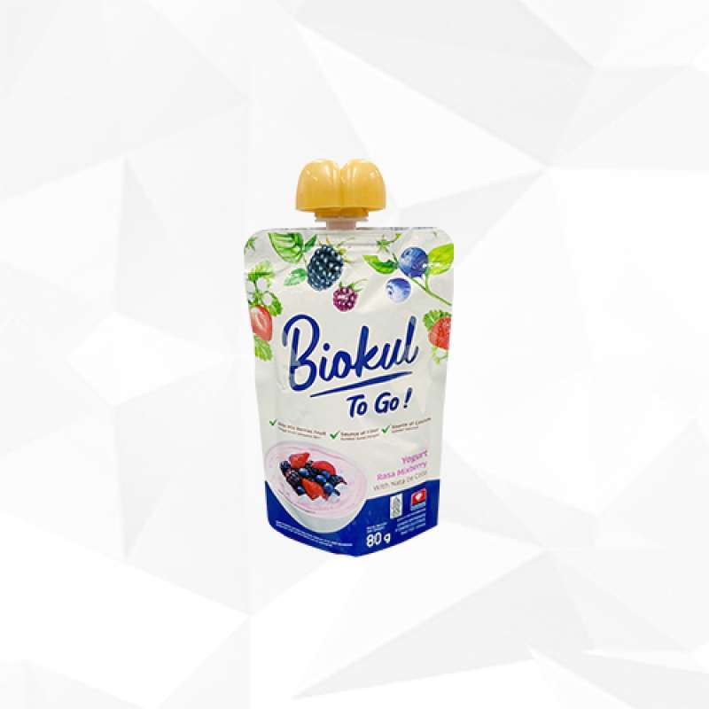 Jual BIOKUL YOGURT TO GO MIXBERRY 80 GR di Seller DIAMONDfair-Mini ...