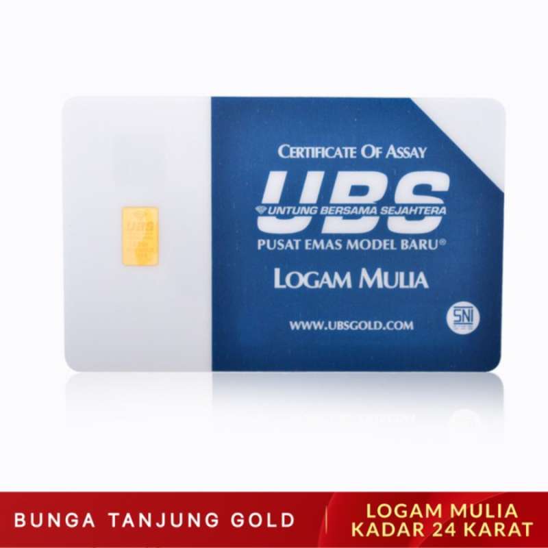 Jual Ubs Logam Mulia 0.5 Gr - Bunga Tanjung Gold Di Seller Bunga ...