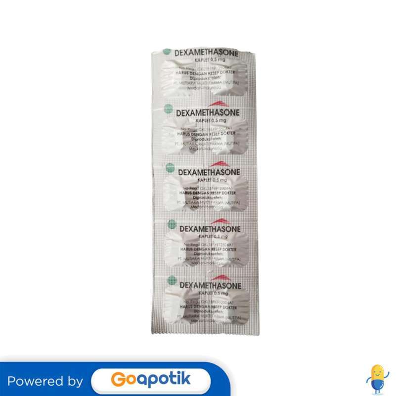 Jual Dexamethasone Mutifa 0.5 Mg Strip 10 Tablet Di Seller Apotek Citra ...