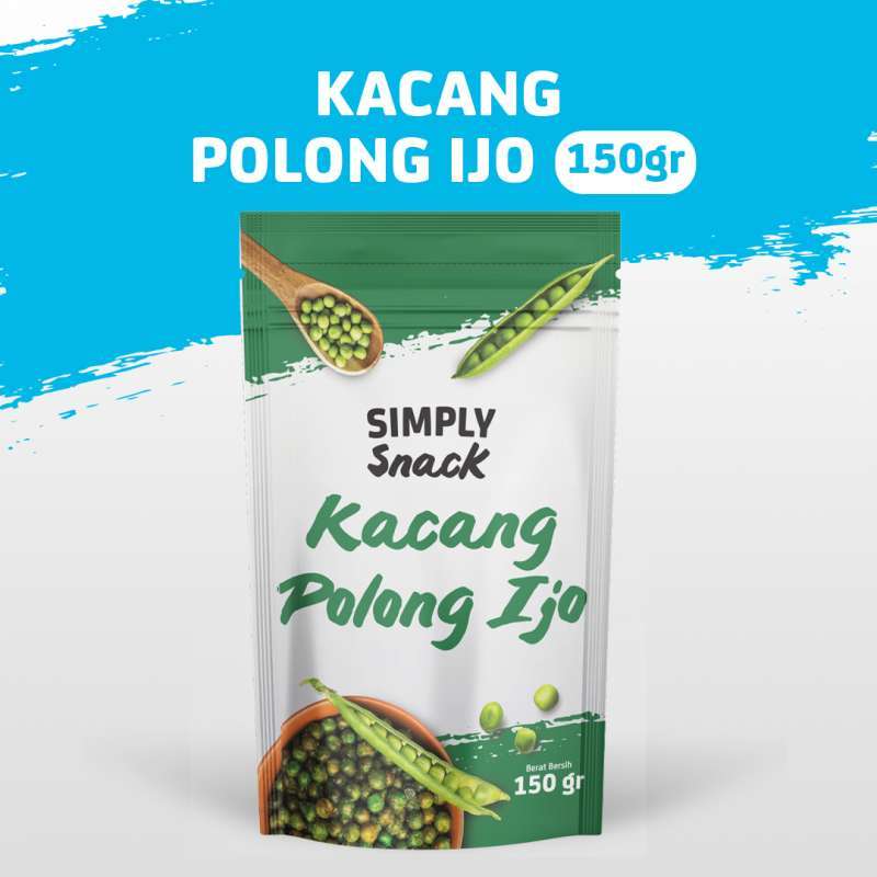 Promo Simply Snack Kacang Polong Ijo (150 G) Diskon 35% Di Seller ...