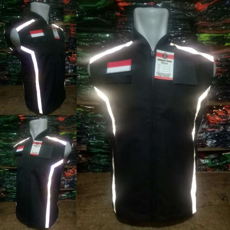 Jual Rompi Motor Hitam Taslan Rompi Biker Di Seller Bhayangkara Retail ...