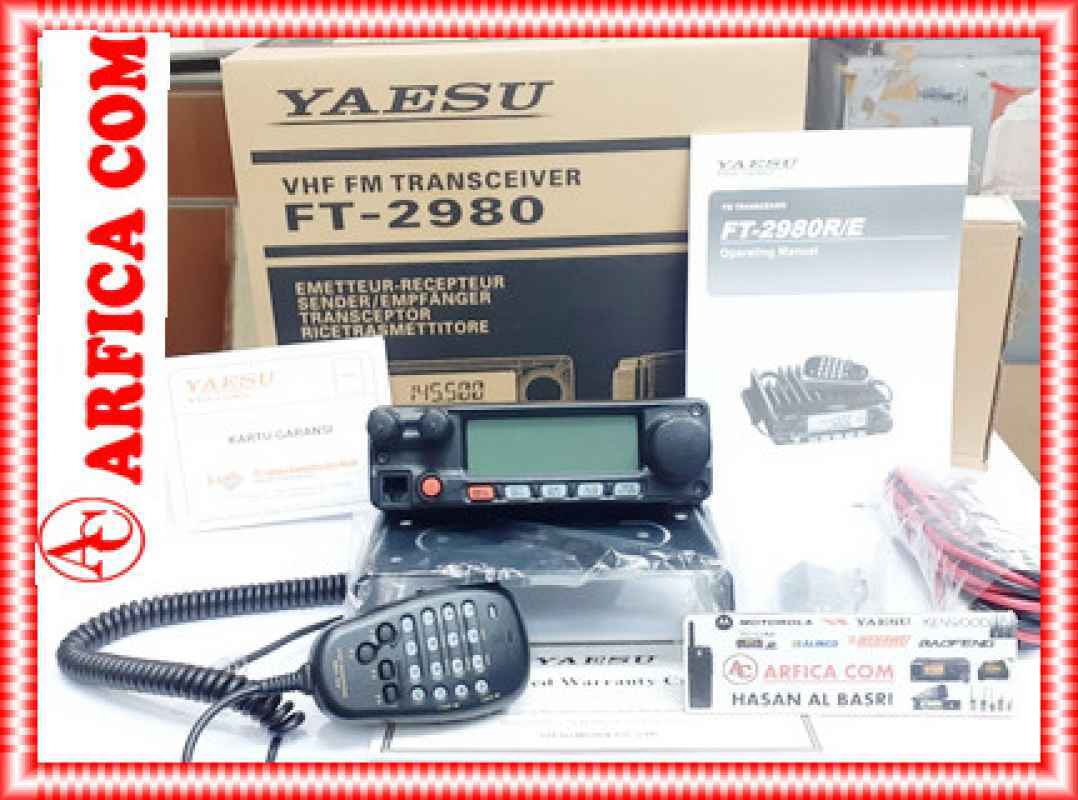 Promo RADIO RIG YAESU FT 2980 R/E ORIGINAL - RIG YAESU FT2980 FT2900R ...