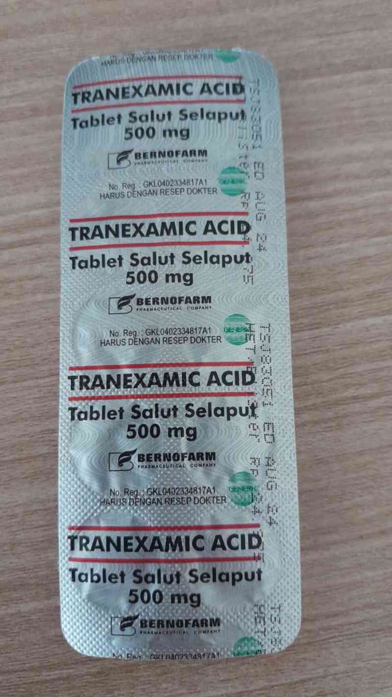 Jual Asam Traneksamat 500 Mg Isi 10 Tab Di Seller Lwshop - Mampang ...