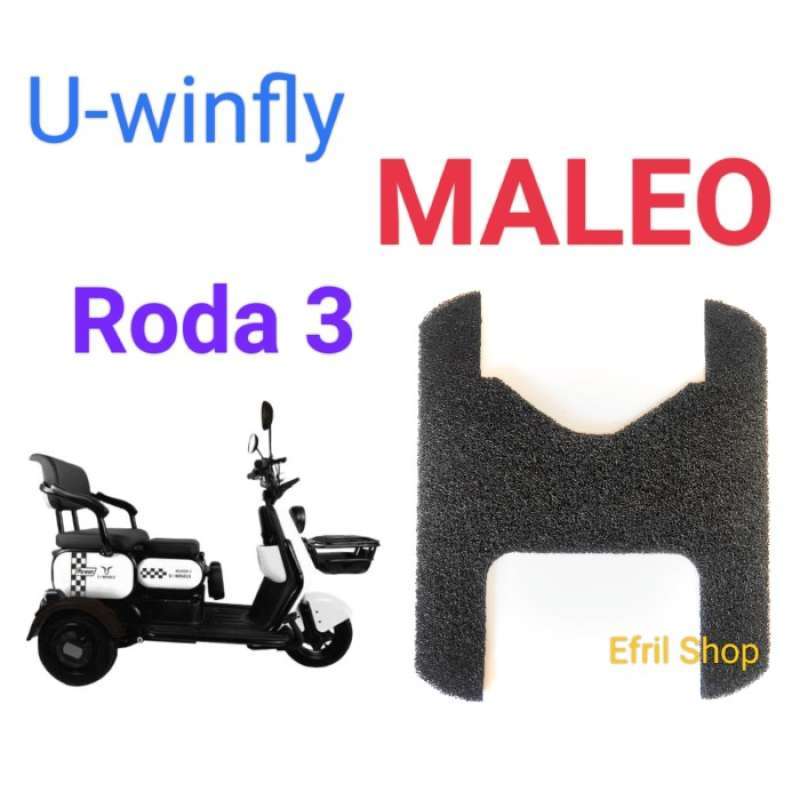 Promo Karpet Sepeda Motor Listrik Uwinfly Maleo Roda Tiga Maleo Roda 3 ...
