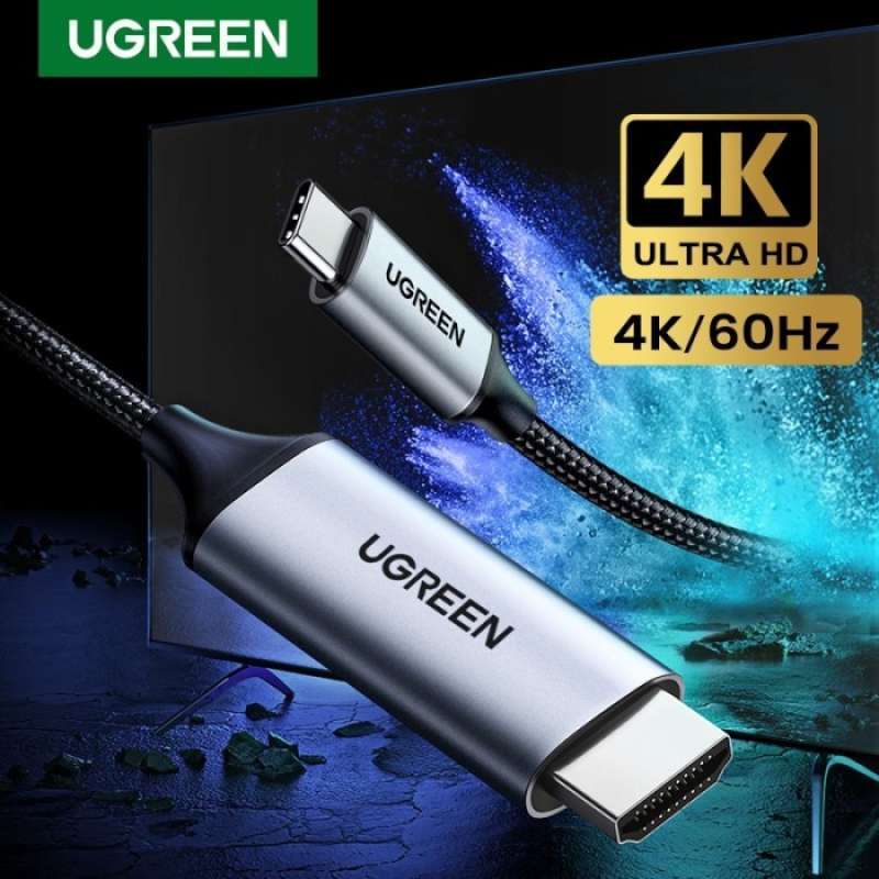 Promo Ugreen Kabel Usb C To Hdmi Adaptor 4K Full Hd Laptop Macbook Ke ...