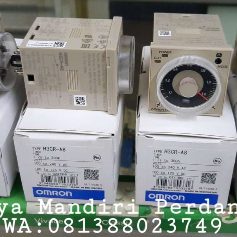 Promo Timer Omron H3cr A8 Barang Baru And Mohon Cek Stock Dahulu
