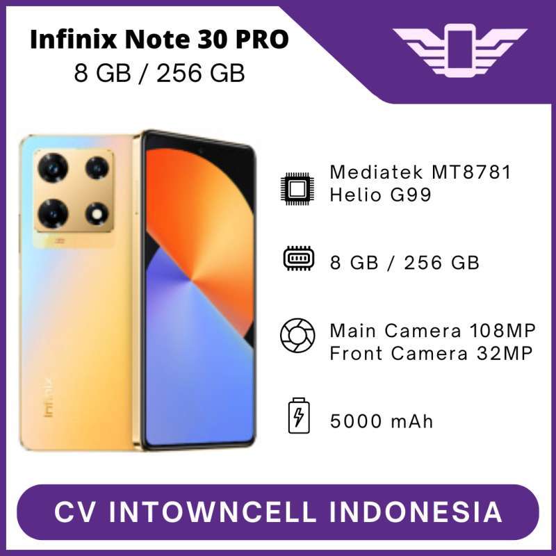 Jual Infinix Note 30 Pro 8/256GB [Garansi Resmi] - New di Seller CV ...