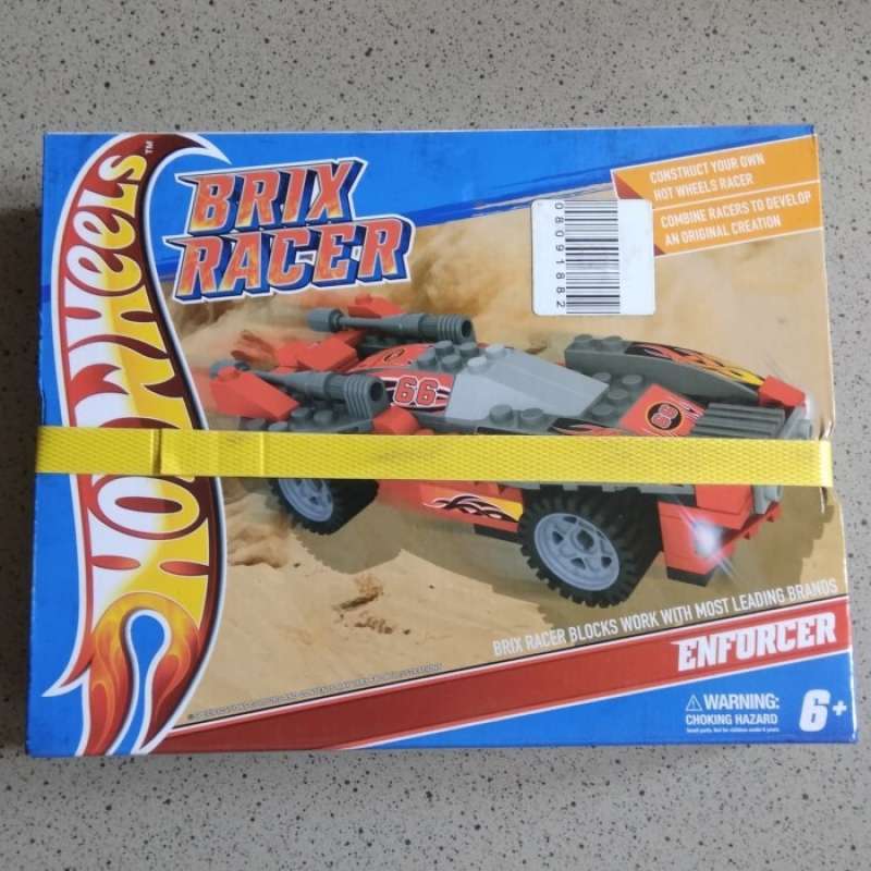 Promo Lego Hot Wheels Brix Racer EMCO NOS lawas segel sealed Vintage ...