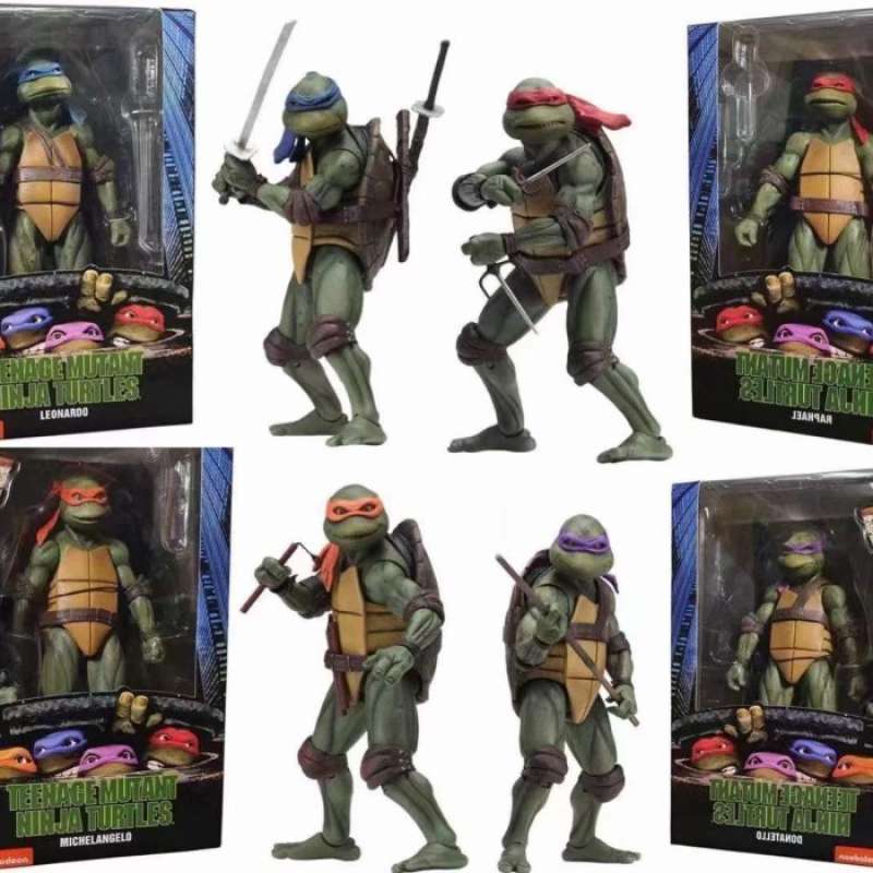 Promo Exclusive NECA Teenage Mutant Ninja turtles Kura 1990 movie ...