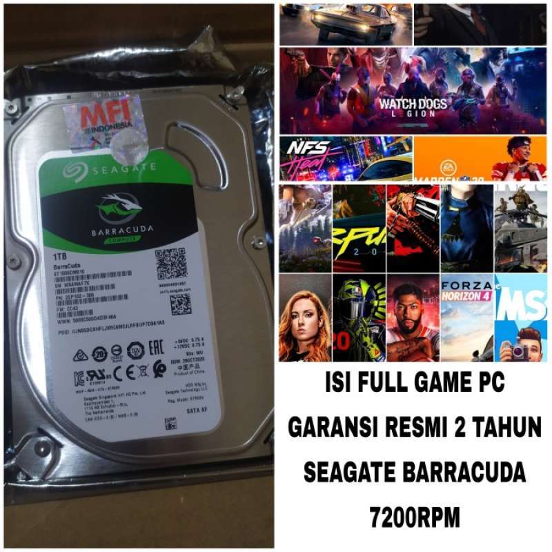 Promo Hardisk HDD PC Internal 1TB Isi Full Game PC WD Seagate Diskon 23% di Seller Hexana Store ...